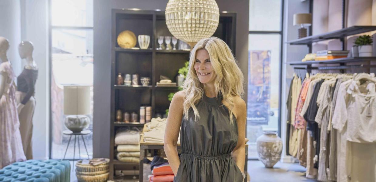 Henriette Svalgaard. Store owner and Aalborg local